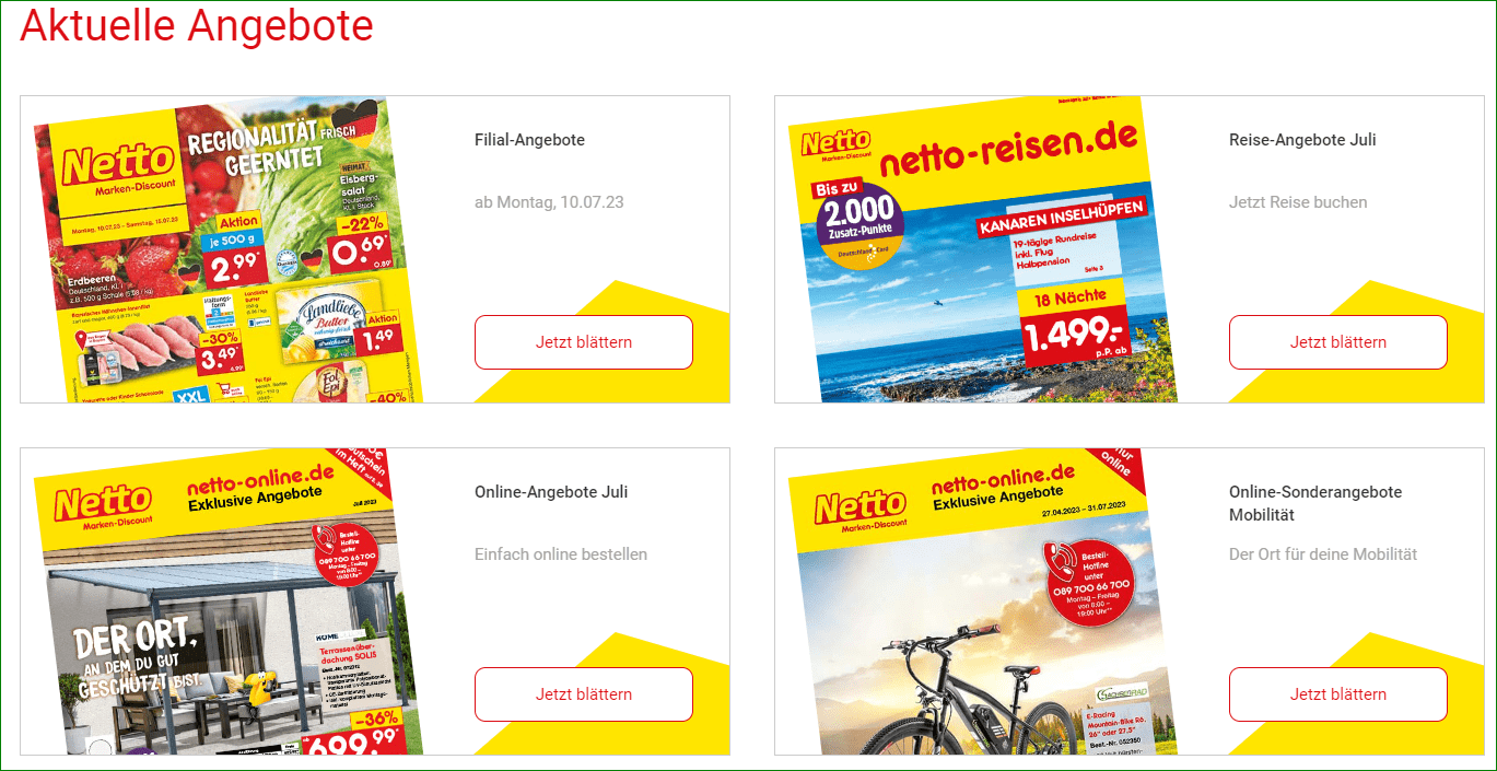 Netto Marken-Discount Prospekt: Spar dich glücklich | Alle Gutscheine ...